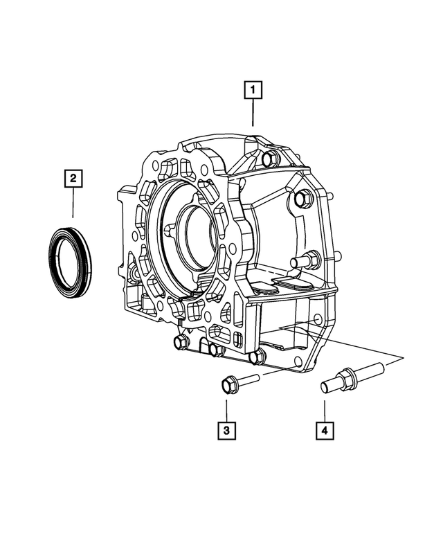 2001-2025 Mopar Adapter Seal 52119498AA | Mopar eStore
