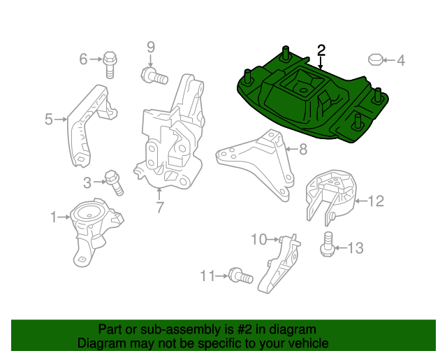 31359779 - Side Mount - 2004-2006 Volvo | Volvo OEM Parts Direct
