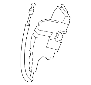 2012-2014 Mercedes-Benz Door Latch Assembly 204-730-27-35 | MB Online Parts