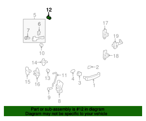 90541-09108 - Door Stop 2006-2012 Toyota RAV4 | Longo Toyota Parts