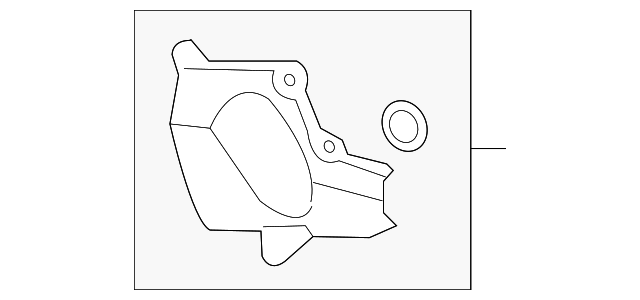 2008-2015 Lexus LX570 Side Seal 53784-60080 | OEM Parts Online