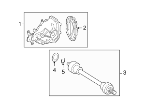 221-350-53-02 - Axle Assembly 2008-2010 Mercedes-Benz | AutoNationParts.com