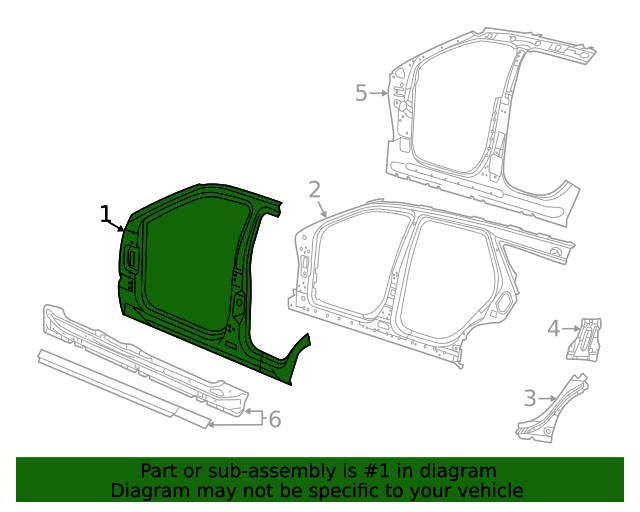 Panel 68214289AC | TascaParts.com