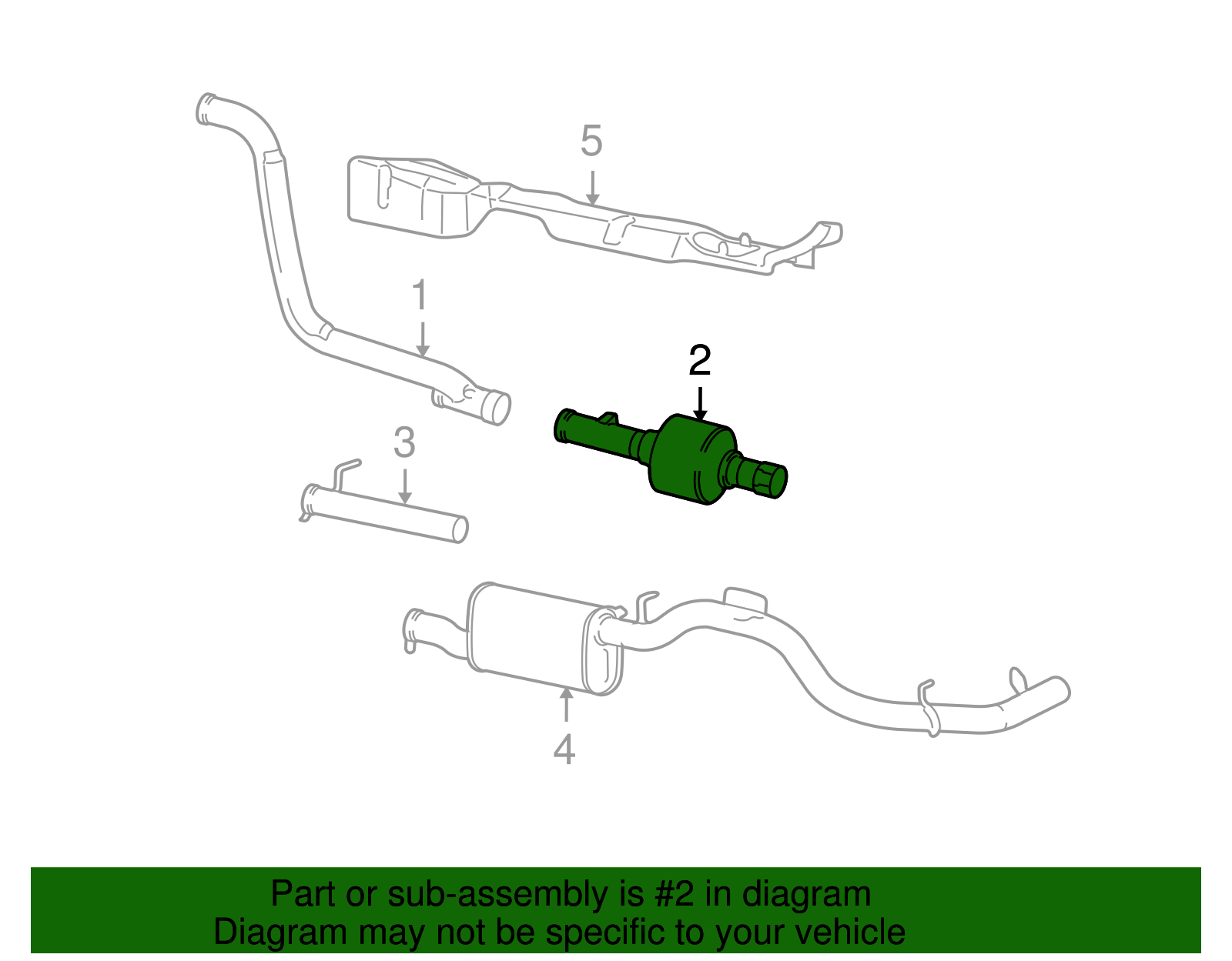 5C3Z-5E212-B - Catalytic Converter 2005-2007 Ford | Ford Parts Pros
