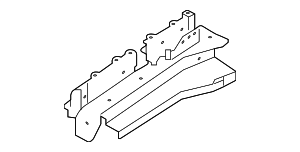 2016-2019 Nissan Titan XD Upper Rail - Passenger Side (RH) F4180-EZ3MA ...