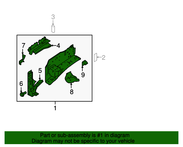 2016-2019 Nissan TITAN XD Hoodledge Assembly-Right-Hand - Passenger ...