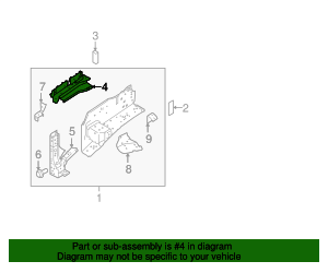 2016-2019 Nissan TITAN XD Upper Rail F4180-EZ3MA | Temecula Nissan Parts