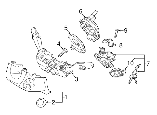 81900-C6B00 - Lock Housing 2016-2020 Kia Sorento | Kia.Parts Store