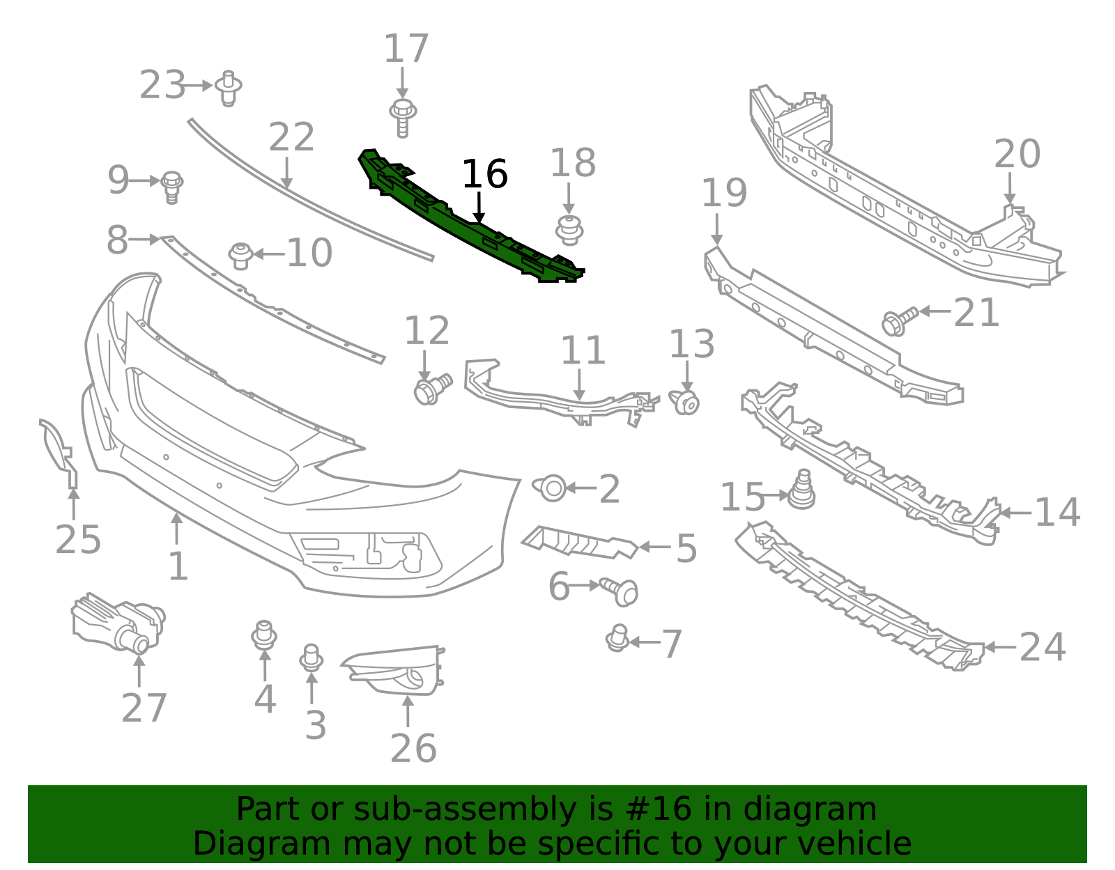2017-2023 Subaru Impreza Cover Mount Panel 57707FL27A ...