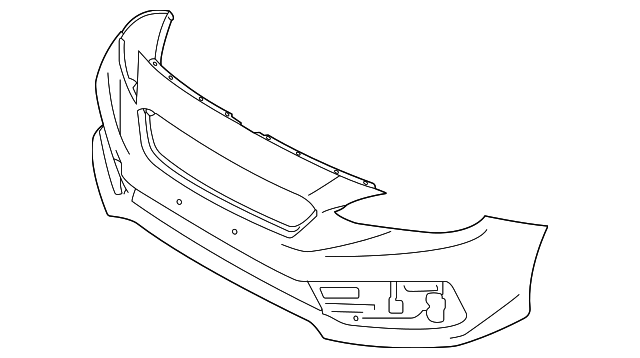 2020-2021 Subaru Impreza Bumper Cover 57704FL11A | QuirkParts
