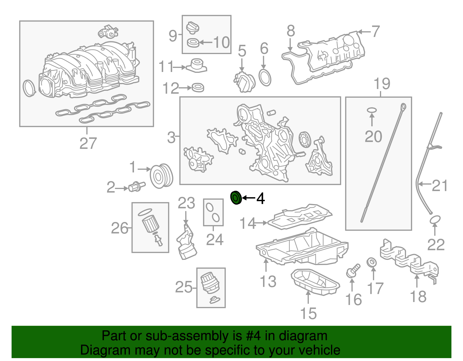 90311-95013 - 1990-2024 Lexus - Rear Main Seal | My L Parts