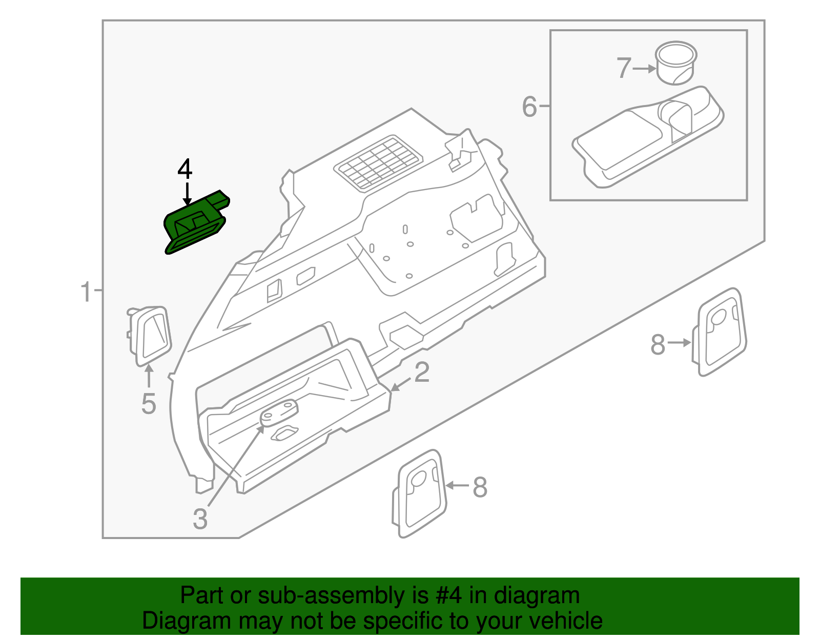 2016-2025 Volvo | Courtesy Lamp | 31699147 | My Swedish Parts