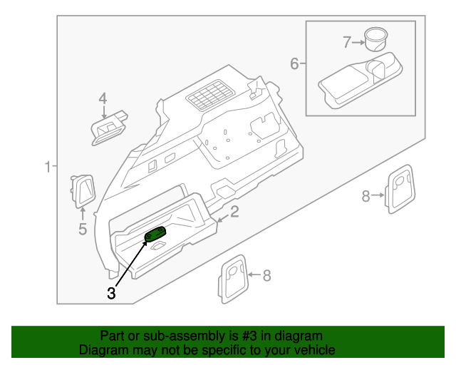 2016-2020 Volvo XC90 Latch 39832439 | TascaParts.com