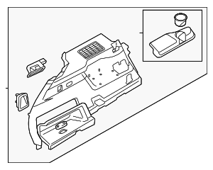 2016-2020 Volvo XC90 Quarter Trim Panel 39835612 | TascaParts.com