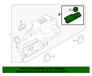 2016-2022 Volvo XC90 Cup Holder 39832393 | OEM Parts Online