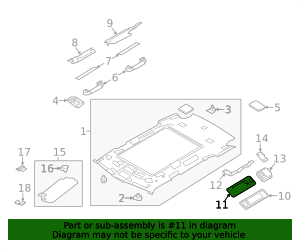 2018-2022 Land Rover Range Rover Sport AC Vent Housing LR116255 | OEM ...
