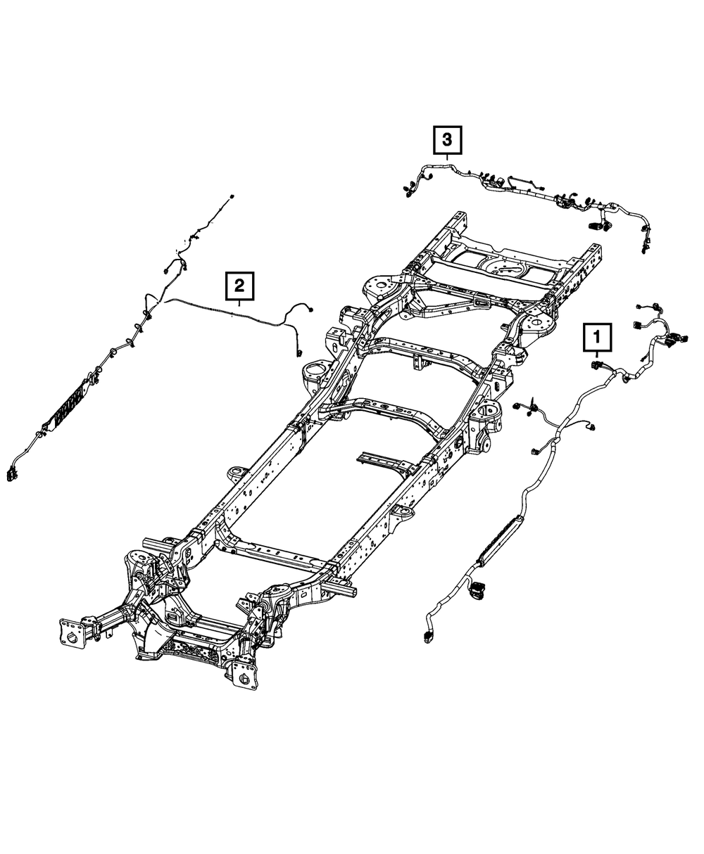 68646299AA - Chassis Wiring 2024 Ram 1500 | Bam Wholesale Parts