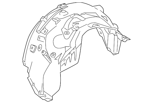 LR015162 - Fender Liner - 2005-2016 Land-Rover | Land Rover Parts Now