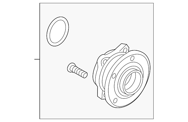 51750-3J000-DS - Hub Assembly 2011-2015 Kia Sorento | Kia.Parts Store