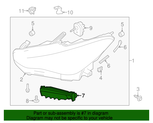 62228-5CA0A (622285ca0a) - 2017-2020 Infiniti Q60 Upper Retainer ...