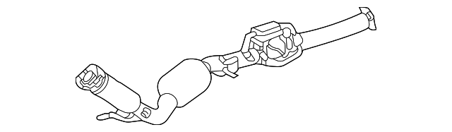 2020-2023 Toyota Highlander Exhaust Intermediate Pipe 17410-F0290 ...