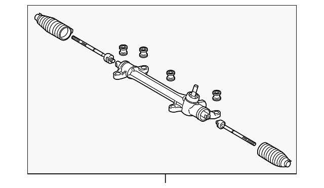45510-12451 - Gear Assembly - 2009-2013 Toyota Corolla | Nucar Toyota ...
