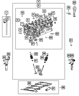 2013-2016 Dodge Dart Variable Valve Timing Solenoid 5047665AA | Mopar ...