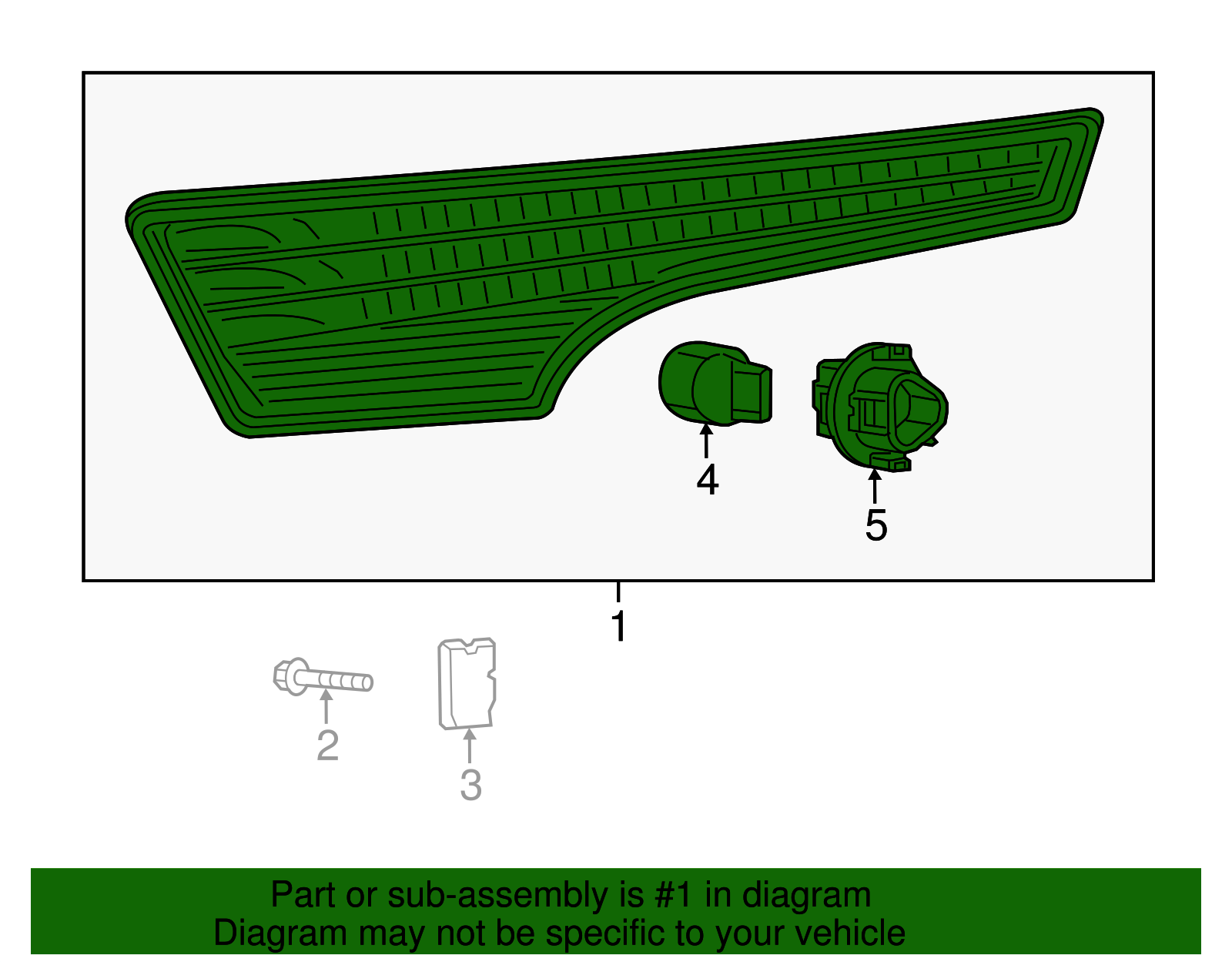 26130-3TA0A - Signal Lamp Assembly - 2013-2015 Nissan Altima | Nissan ...