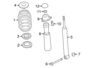 5Q0-511-115-FM - Coil Spring 2017-2024 Audi | AutoNationParts.com
