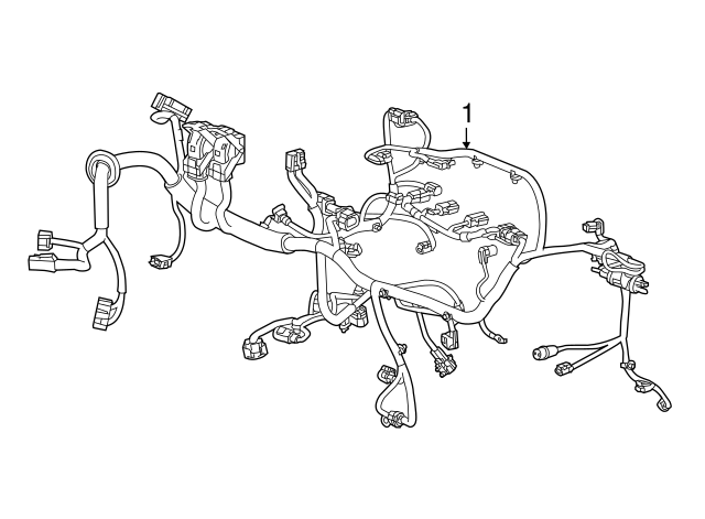 2022 Chevrolet Spark Engine Harness 42774346 | GMPartsDirect.com