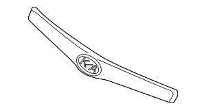 86355-2J000 - Front Molding 2009 Kia Borrego | My Kia Parts