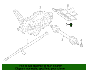 2017-2019 Infiniti QX30 Heat Shield Rivet N5042-5DA1D | Infiniti of ...