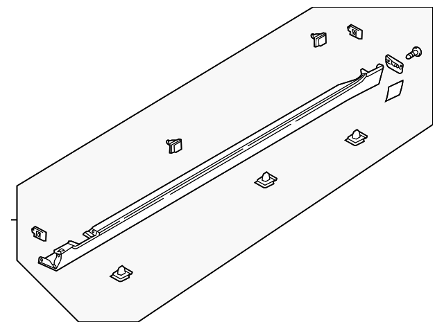 Genuine OEM Molding Assembly Side Sill Right-hand Part# 87752-D2000 ...