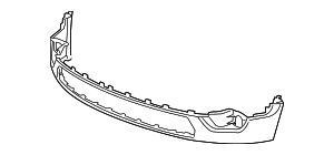 84856958 - Black Front Bumper Lower Fascia 2020-2023 GMC Acadia ...