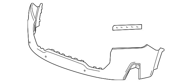 84779370 - Front Upper Bumper Cover 2020-2023 GMC Acadia | Chevrolet ...