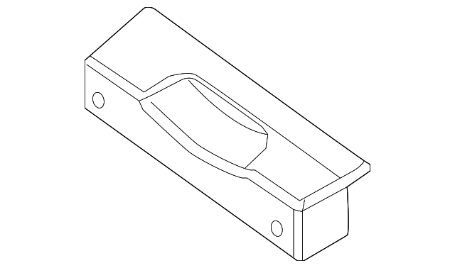 2008-2021 Nissan Back Panel Trim Hole Cover 88846-9FV1B | QuirkParts