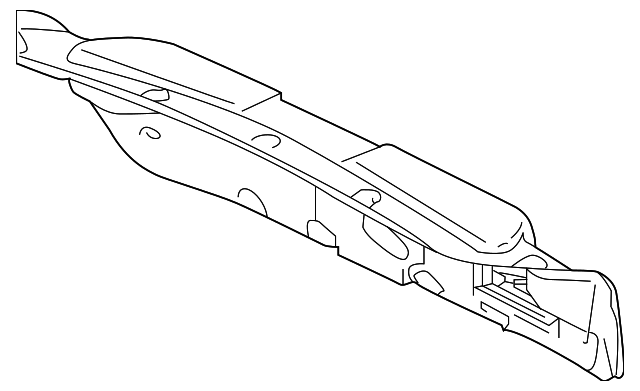 2008-2017 Mitsubishi Lancer Trunk Lid Trim 7240A265 | Factory ...