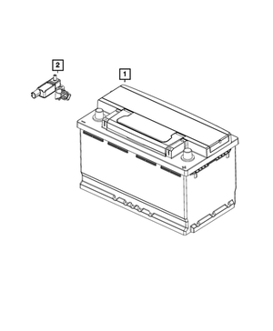 2019-2024 Ram Battery Sensor 68370876AB | Mopar eStore