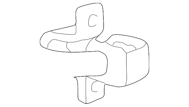 2003-2004 Ford Stabilizer Bar Insulator 2C3Z-5484-BA | OEM Parts Online