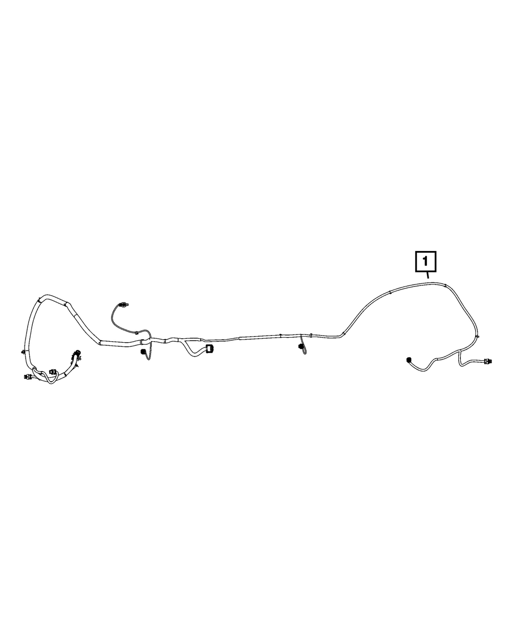 2024-2025 Ram Front Fascia Wiring 68638695AA | My Mopar Parts