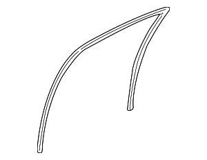 2002-2005 Kia Rio Window Channel 0K34A-73605 | Retail Performance Auto ...