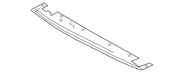 2018-2020 Jaguar E-Pace Radiator Support Splash Shield J9C4965 ...