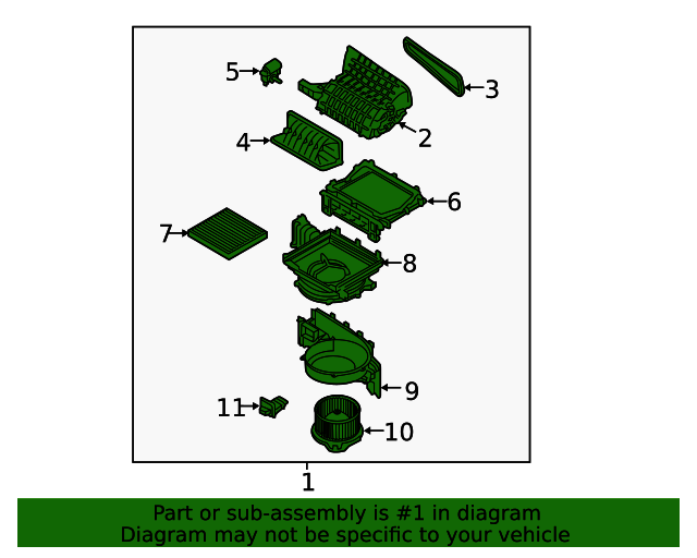 97100-S9020 - Blower Assembly 2020-2022 Kia Telluride | Kia.Parts Store