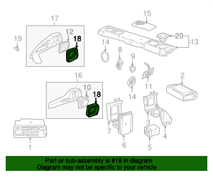 Genuine BMW 65-13-8-369-083 | Speaker Box Insulator | FREE Shipping on ...