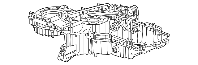 23101672 - Auxiliary Air Conditioning Evaporator and Blower Case 2015 ...