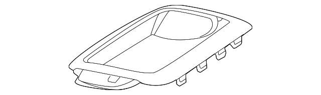 2021-2024 GM Jet Black Head-Up Display Bezel 84903349 GM ...