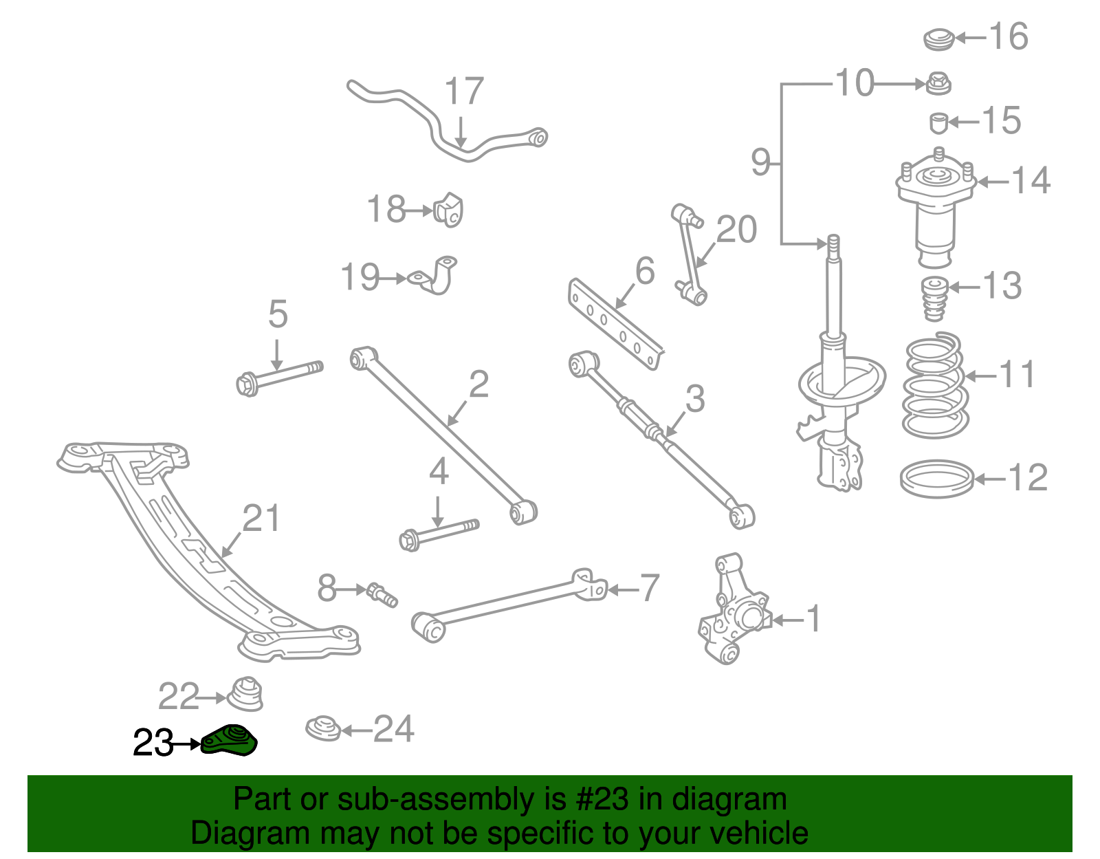 1992-2003 Toyota Suspension Cross-Member Retainer 52203-33010 | Toyota ...