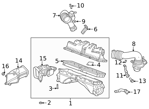 Air Intake for 2022 Cadillac CT4 | TascaParts.com