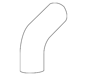 2006-2016 GM Intercooler Inlet Duct Connector 22865371 GM ...