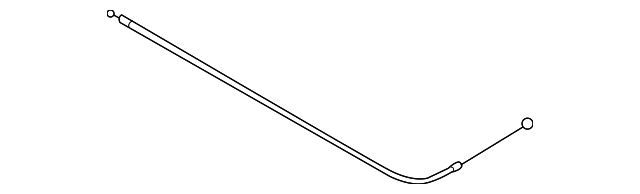 2004-2006 Chevrolet Aveo Release Cable 96541118 GM | GMPartsDirect.com